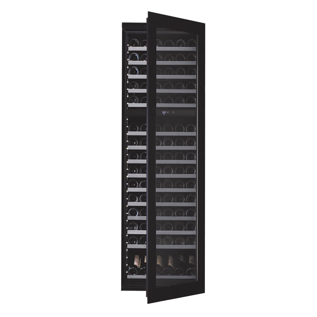 Weinkühlschrank 115 Flaschen mQuvée WineKeeper 112D Fullglass Black Pu